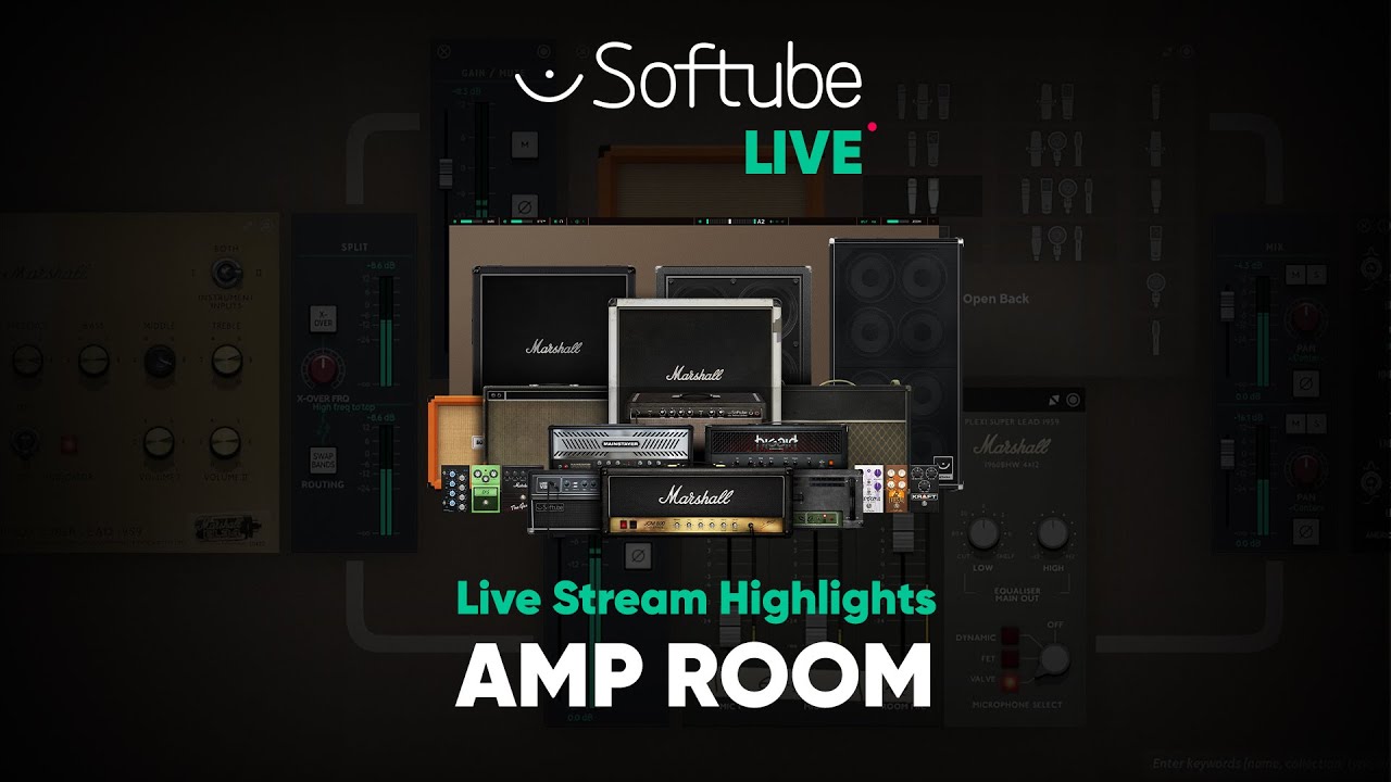 Amp Room Live Stream Highlights – Softube - YouTube
