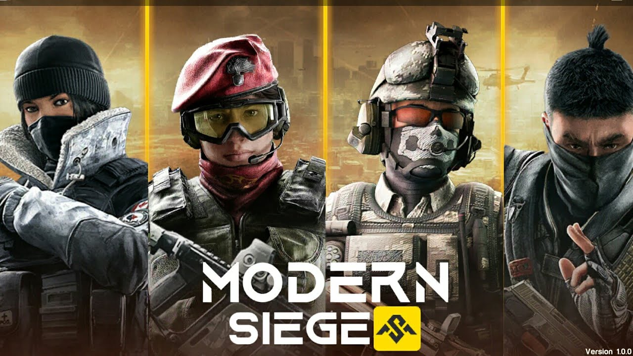 Game Mirip codm dengan ukuran yang ringan cuman 60 MB ! , Modern Siege ...