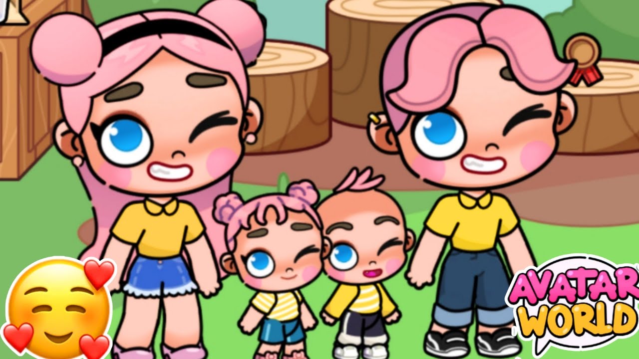 WOW😱PAZU HAS A BABIES!?😱Avatar World Characters With 🥰Babies👶🍼 - YouTube