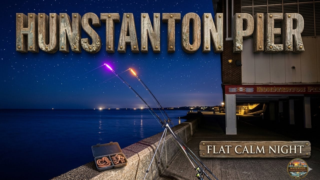 STUNNING NIGHT! 🎣 | Sea Fishing Hunstanton Promenade | Old Pier Mark ...