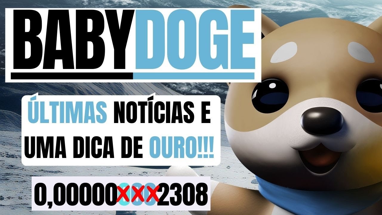 🔥BABY DOGE COIN // ÚLTIMAS NOTÍCIAS E UMA DICA DE OURO🔥#babydogecoin # ...