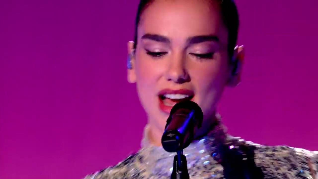 Dua Lipa - Levitating [Live on Graham Norton HD] - YouTube Music