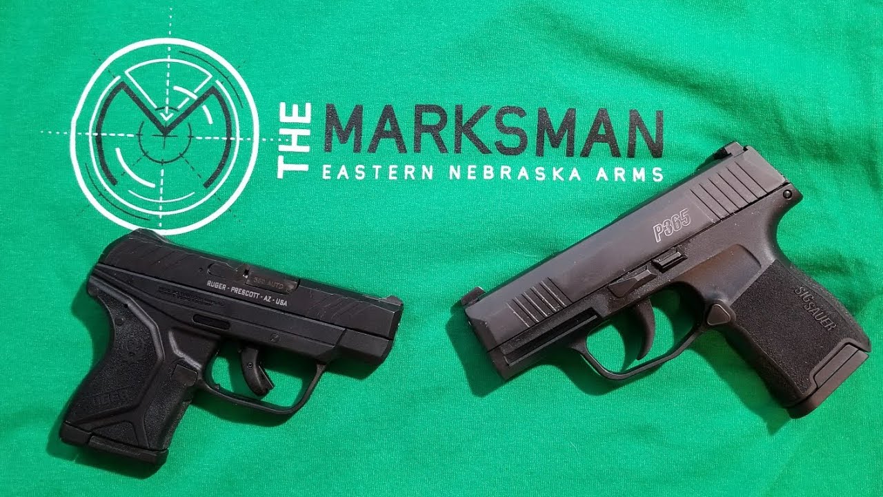 Shooting the Sig P365 and Ruger LCP2 - YouTube