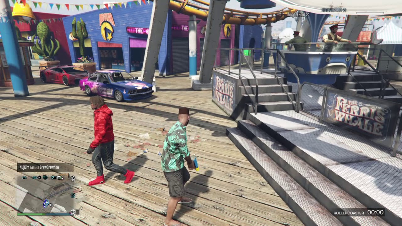 The best way to exit the Ferris Wheel (GTA 5) - YouTube