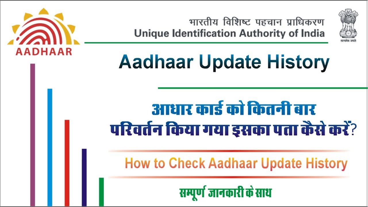Aadhaar Update History - YouTube