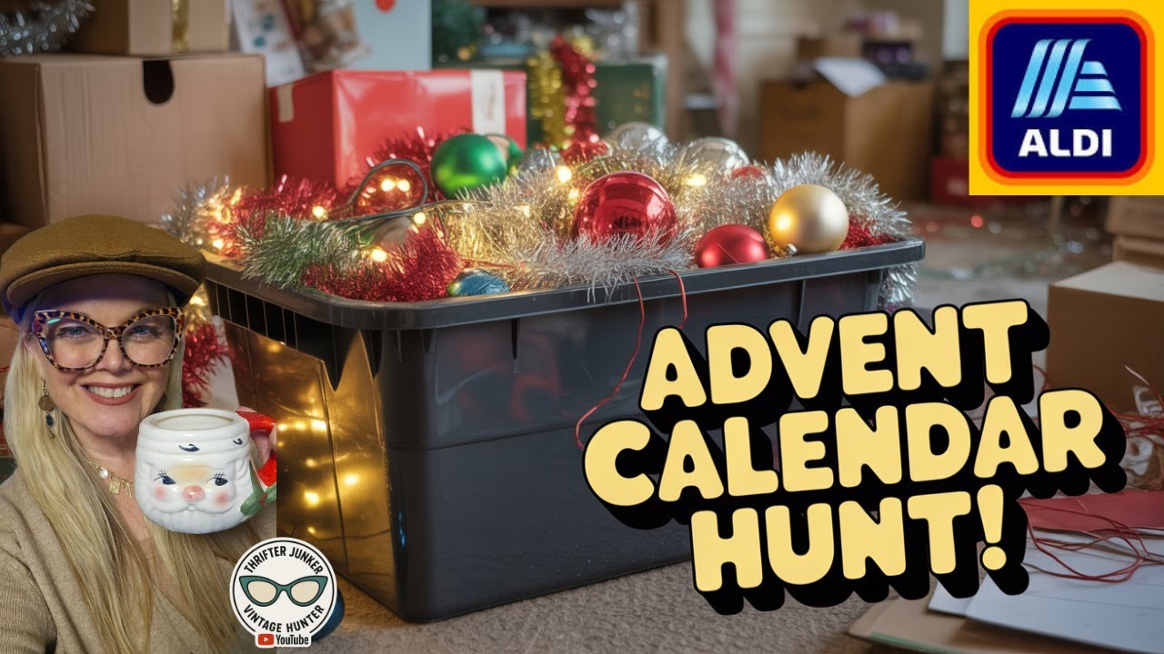 Aldi Advent Calendar Hunt FAIL 😩 + Shop Clean-Up Chaos | Daily Vlog ...