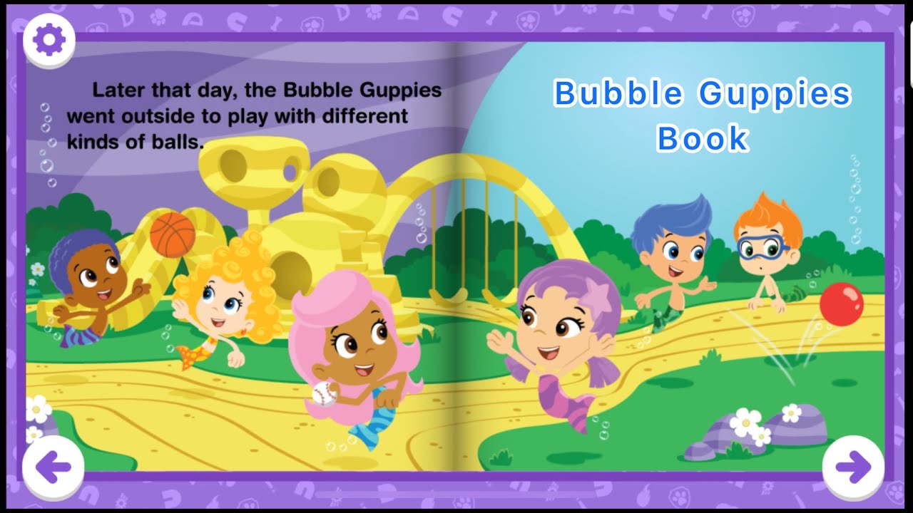 Bubble Guppies Book - Bubble Ball Game | Kids Books | Children Books ...