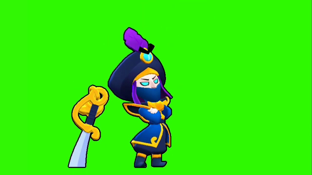 Rogue Mortis Green Screen for Brawl Stars - YouTube
