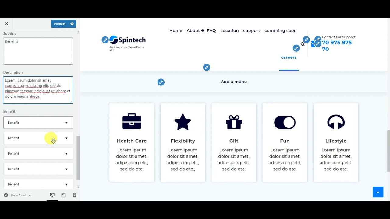 32) How to Manage Company Career Page in Spintech Pro Theme - YouTube