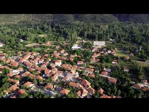 Isparta Güneykent Kuş Bakışı Manzara | Yeşillikler İçinde Bir Belde