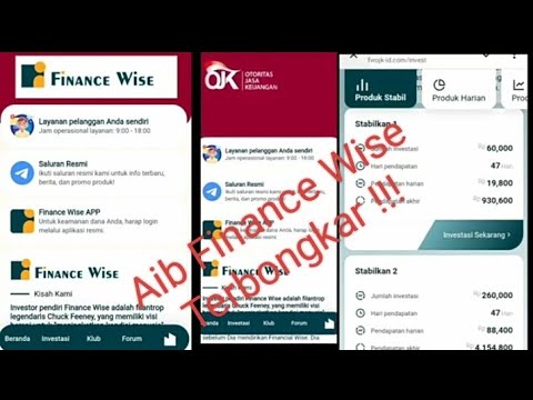 Review Jujur Finance Wise Investasi Penghasil Uang, Fakta Sebenarnya Finance Wise itu Penipuan ...