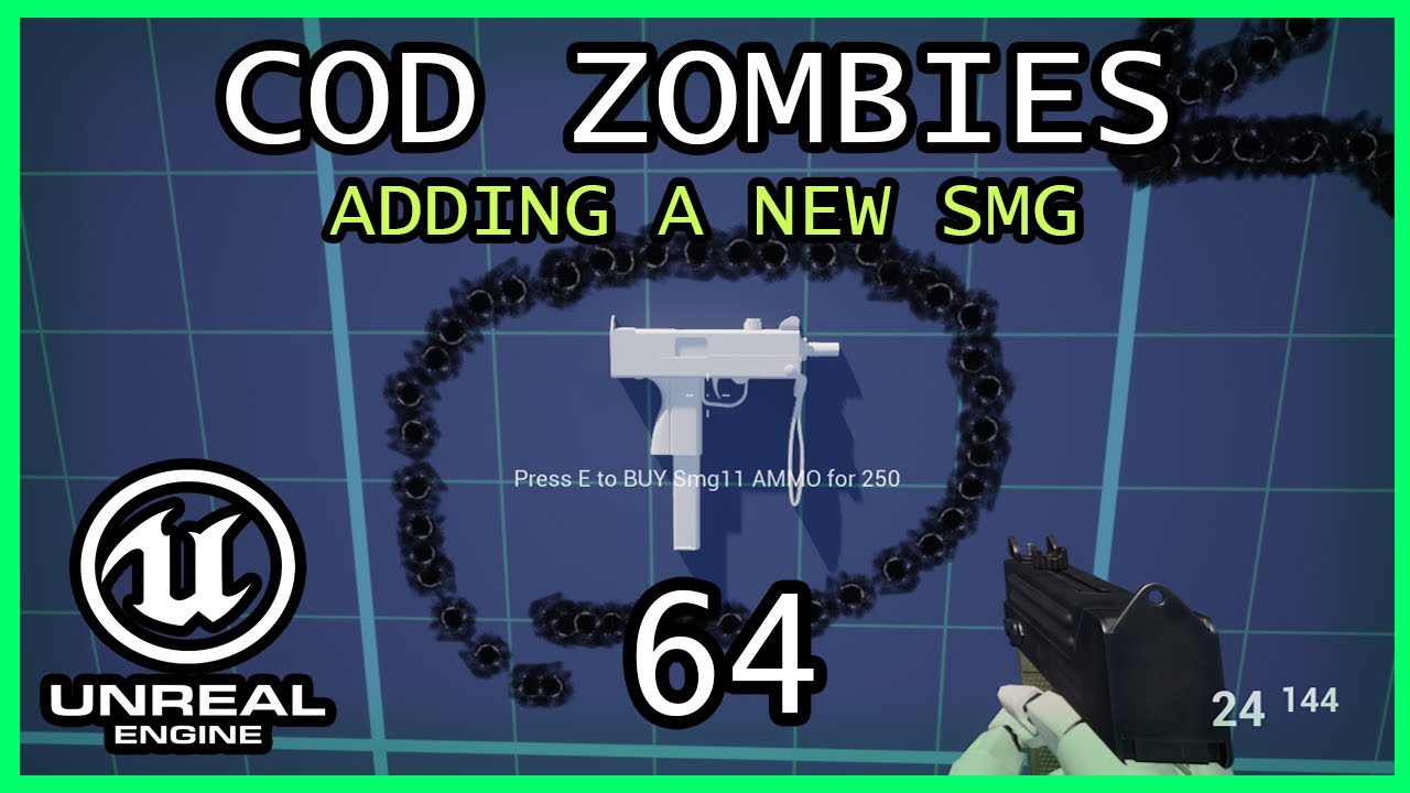 Adding A Smg11 Unreal Engine 5 Cod Zombies Series Part 64 Youtube
