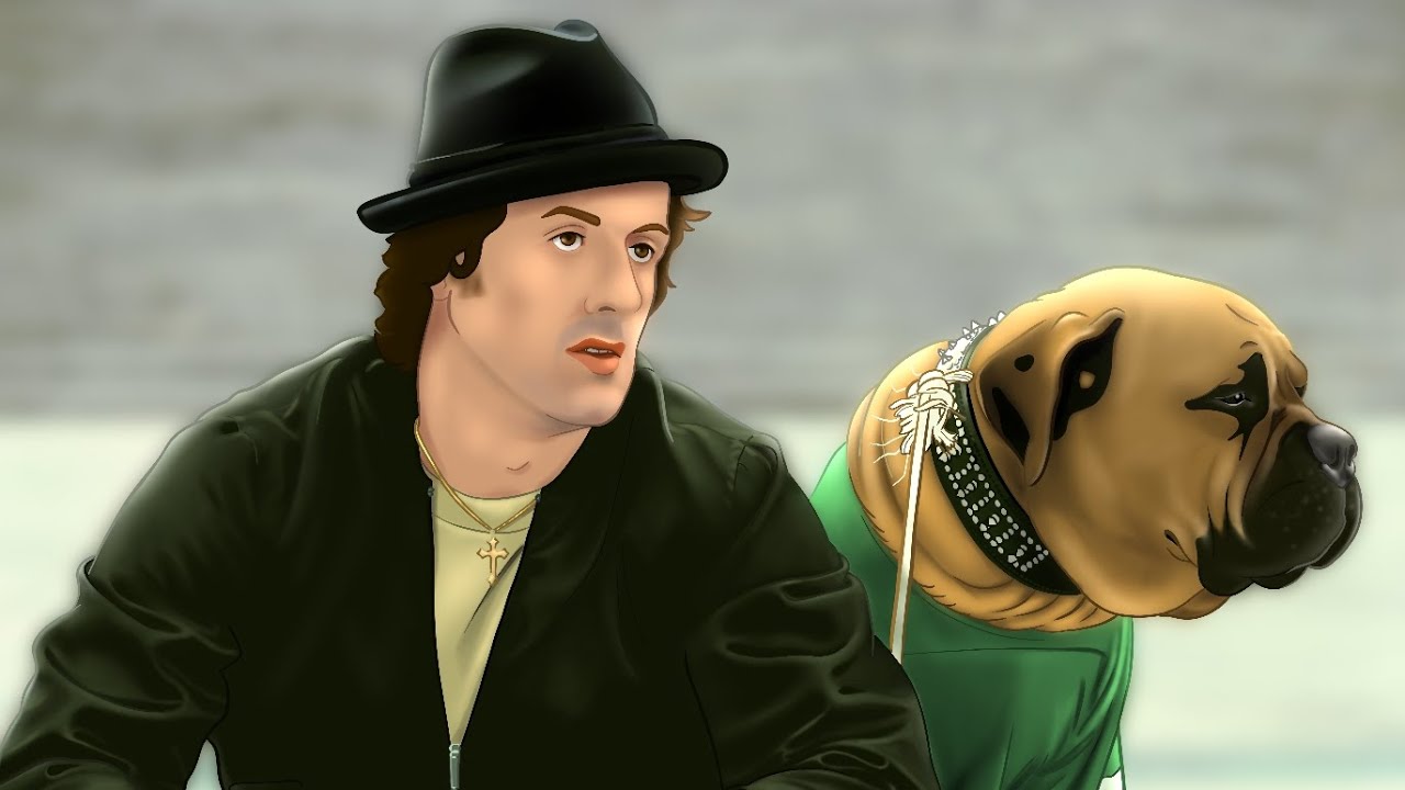 Sly (Sylvester Stallone) & Butkus Artwork @ Museum of Art Philadelphia ...