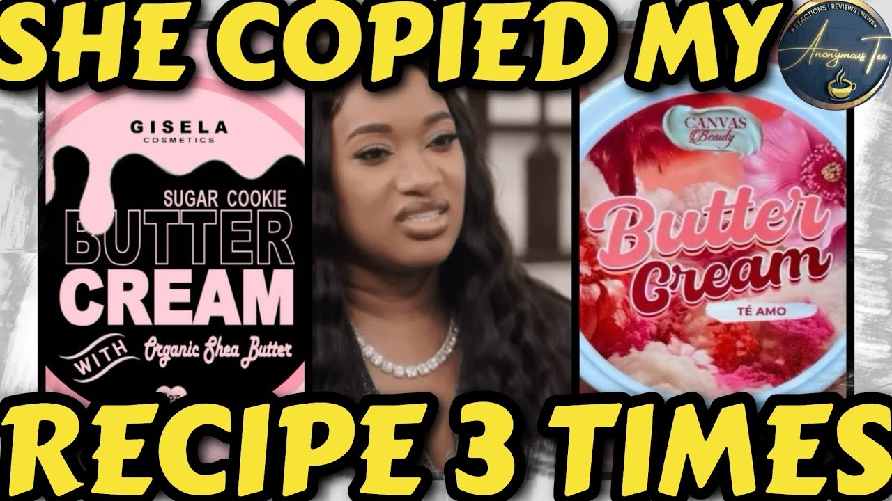 STORMI COPIED GISELA COSMETICS BUTTER CREAM 3 DIFFERENT TIMES? MORE ...