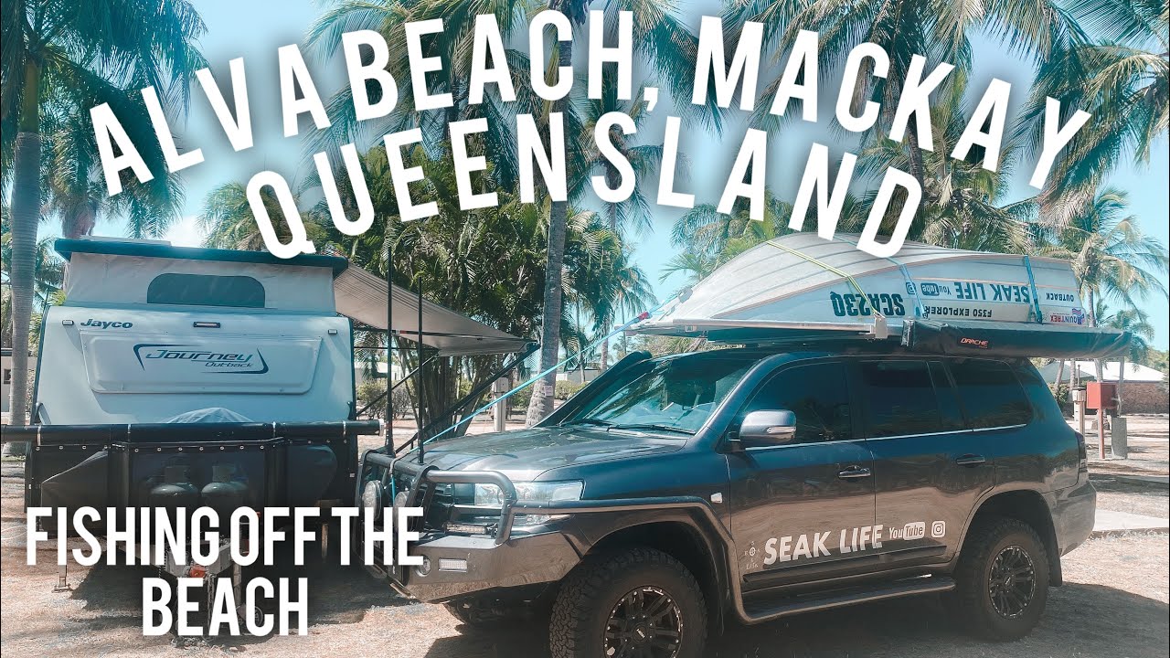 ALVA BEACH | MACKAY QUEENSLAND | FISHING OFF THE BEACH! - YouTube