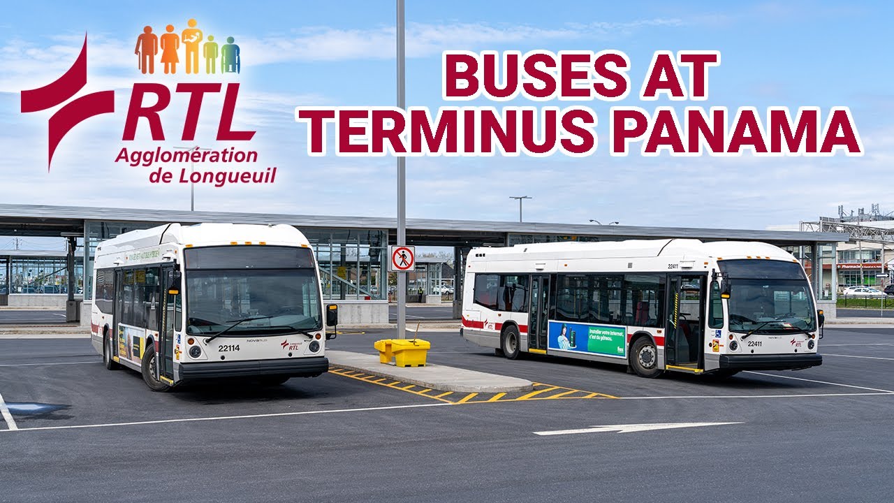 RTL Buses at Terminus Panama - YouTube