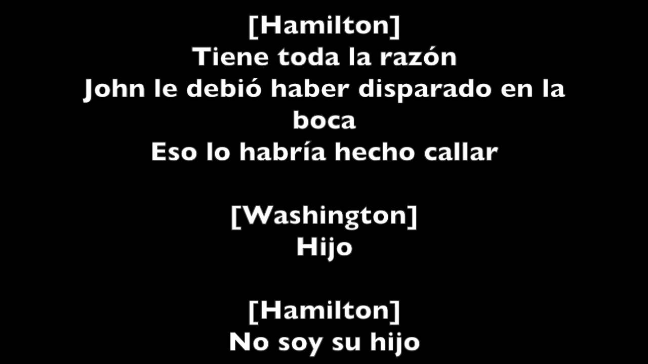 1.16 Meet Me Inside - Hamilton (Traducción: Español) - YouTube Music