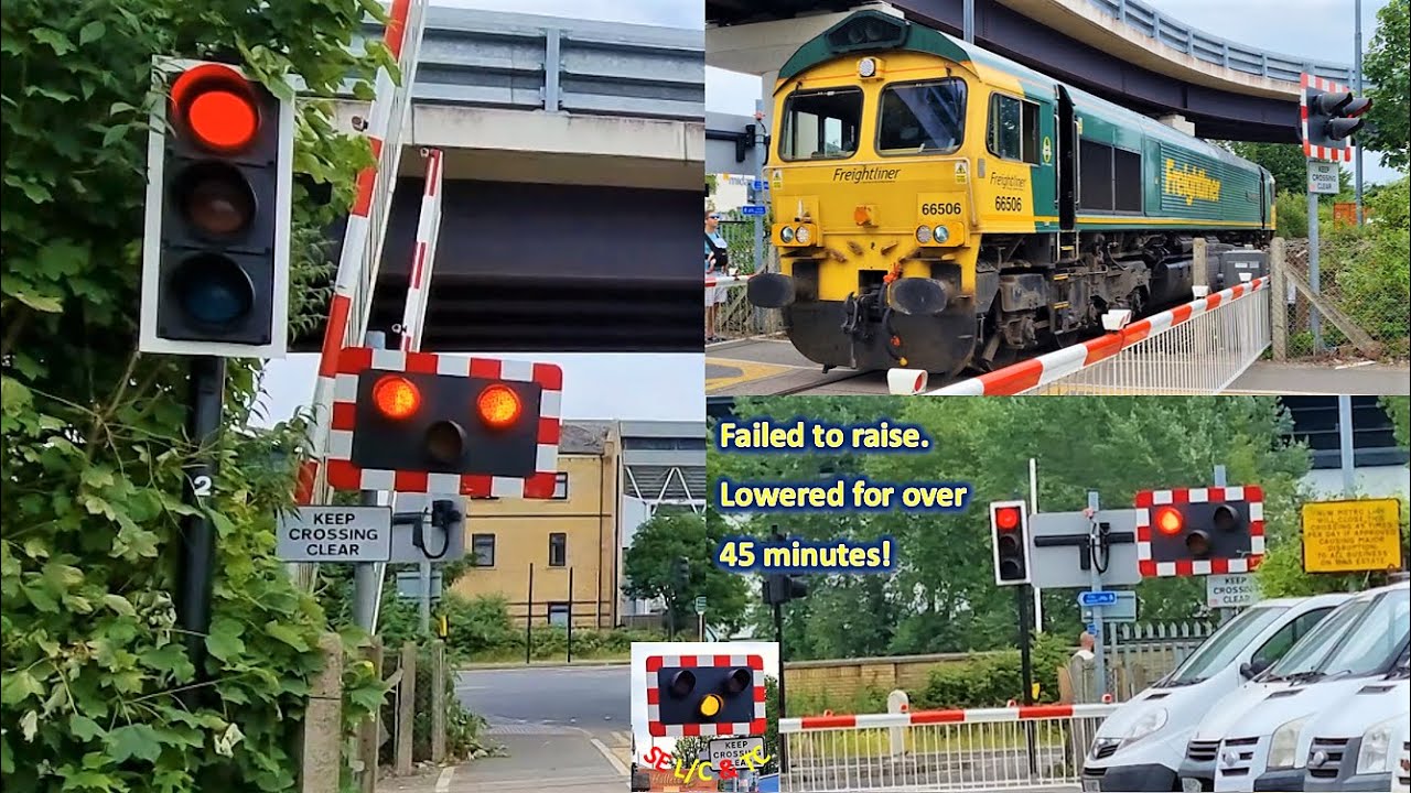 Malfunction - Barriers fail to raise at Ashton Junction Level Crossing ...