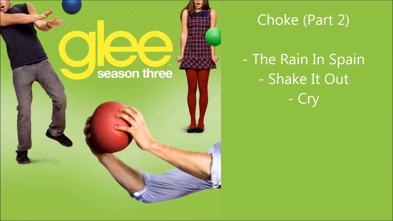 Glee - Choke songs compilation (Part 2) - Season 3 - YouTube