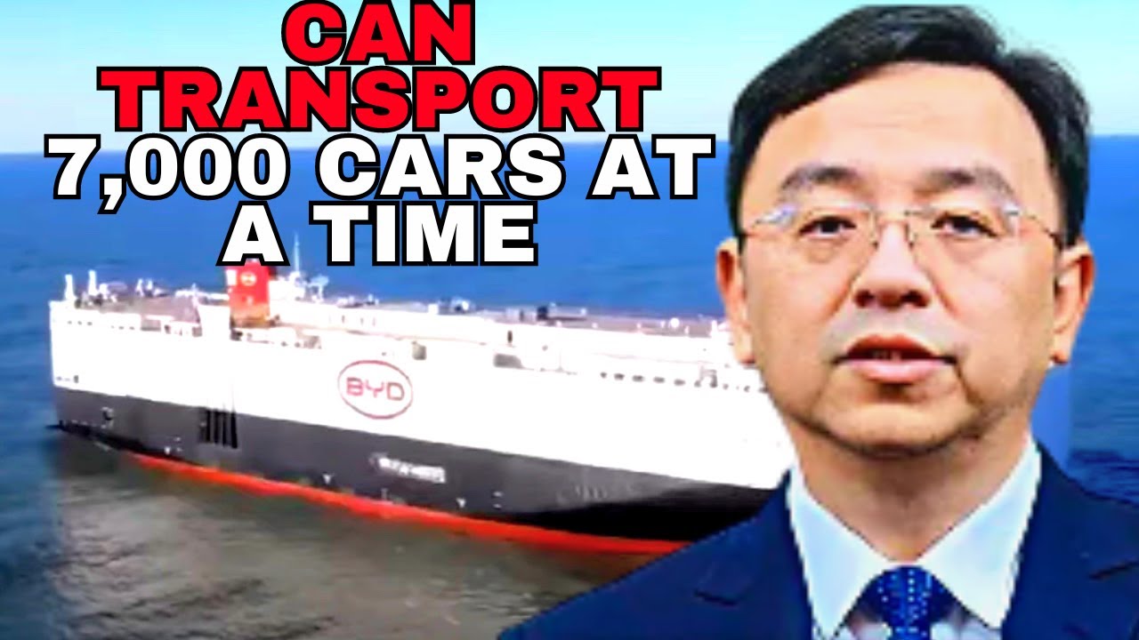 BYD’s Ro-Ro vessel Explorer 1 completed its sea trial - YouTube