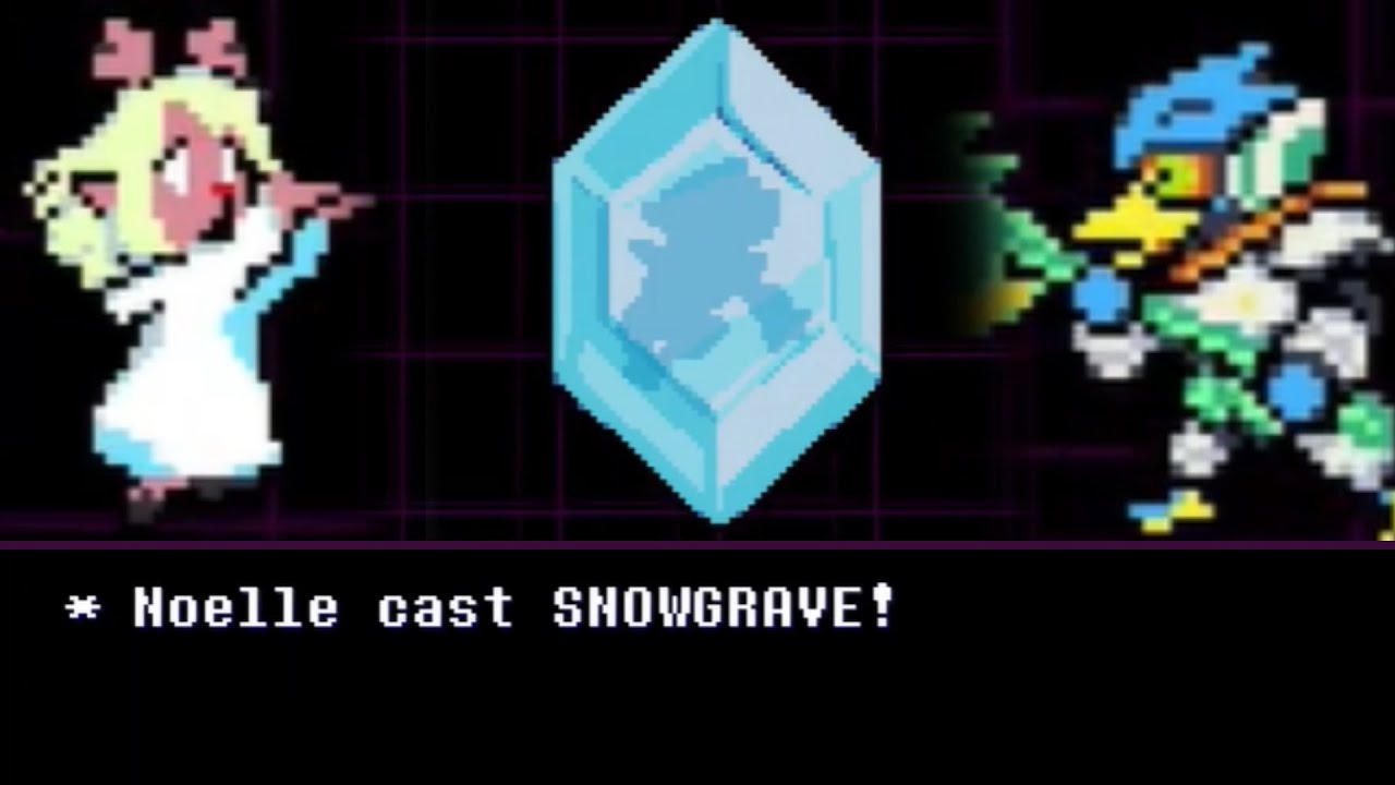 Deltarune Chapter 2 (Snowgrave Route) - Snowgrave Scene (Birdly Dies ...