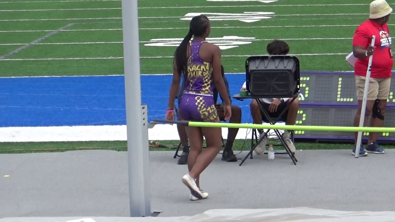 Kayla High Jump 2018 JO Nationals - YouTube