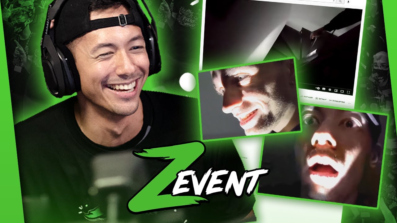 REACT A UNE ANCIENNE VIDEO D'HORREUR Ft. Squeezie Z EVENT 2021 - YouTube