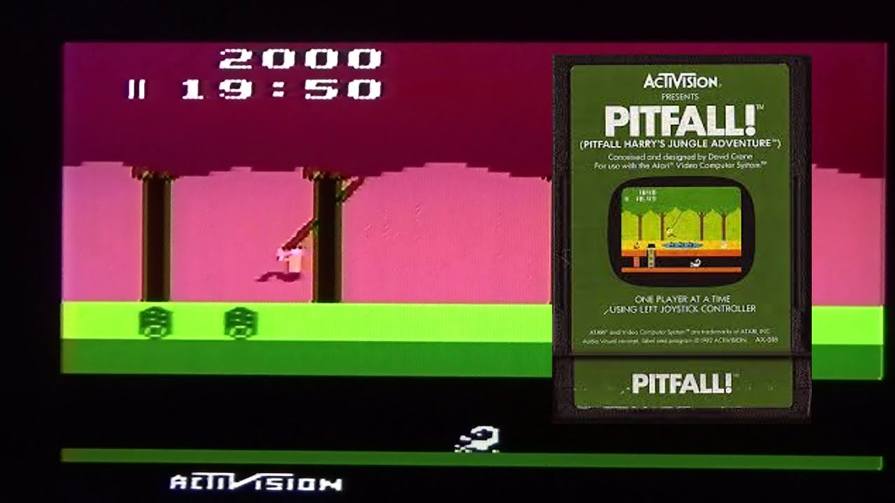 Atari 2600 Pitfall - YouTube