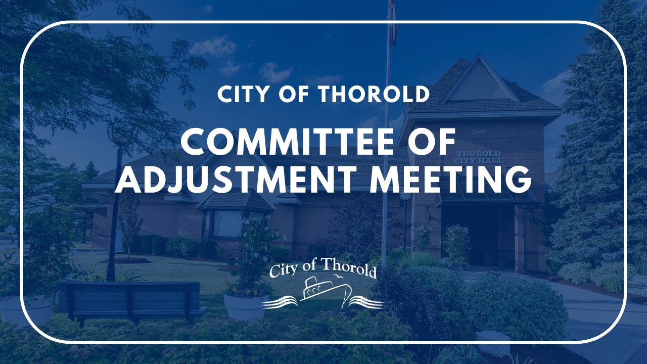 Committee of Adjustment - September 21, 2023 - YouTube