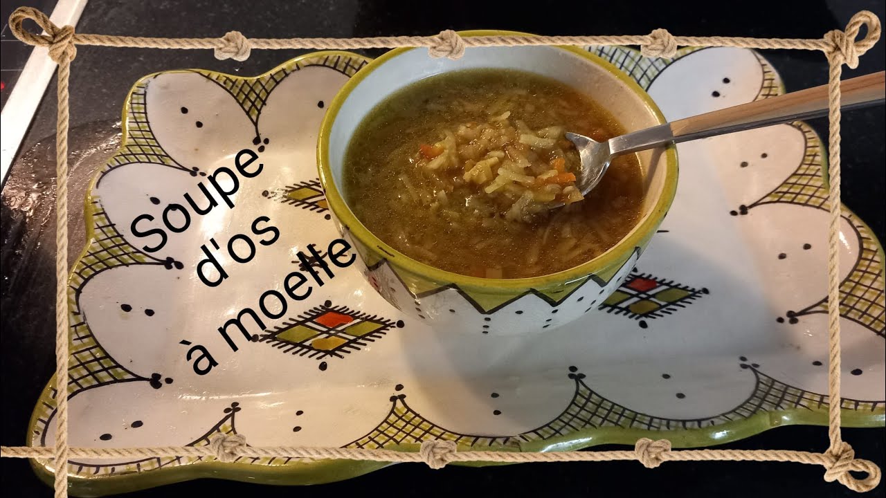 Soupe d'os à moelle🥩recette de grand-mère - YouTube