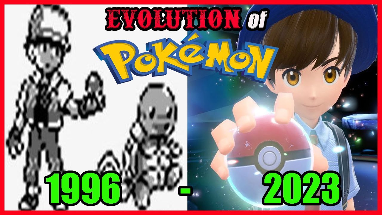 Evolution of "Pokémon" Games | (1996 - 2023) - YouTube
