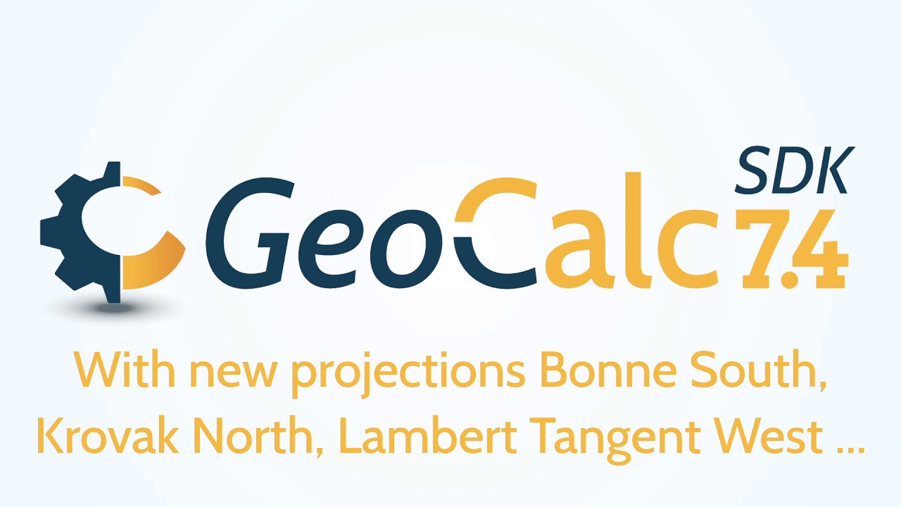 GeoCalc 7.4 - YouTube