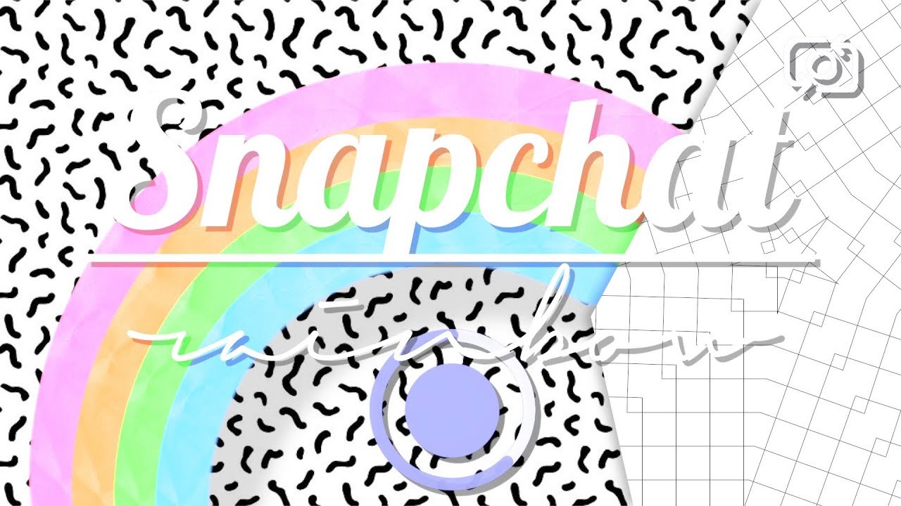 SNAPCHAT RAINBOW INTRO TEMPLATE (NO TEXT) - YouTube