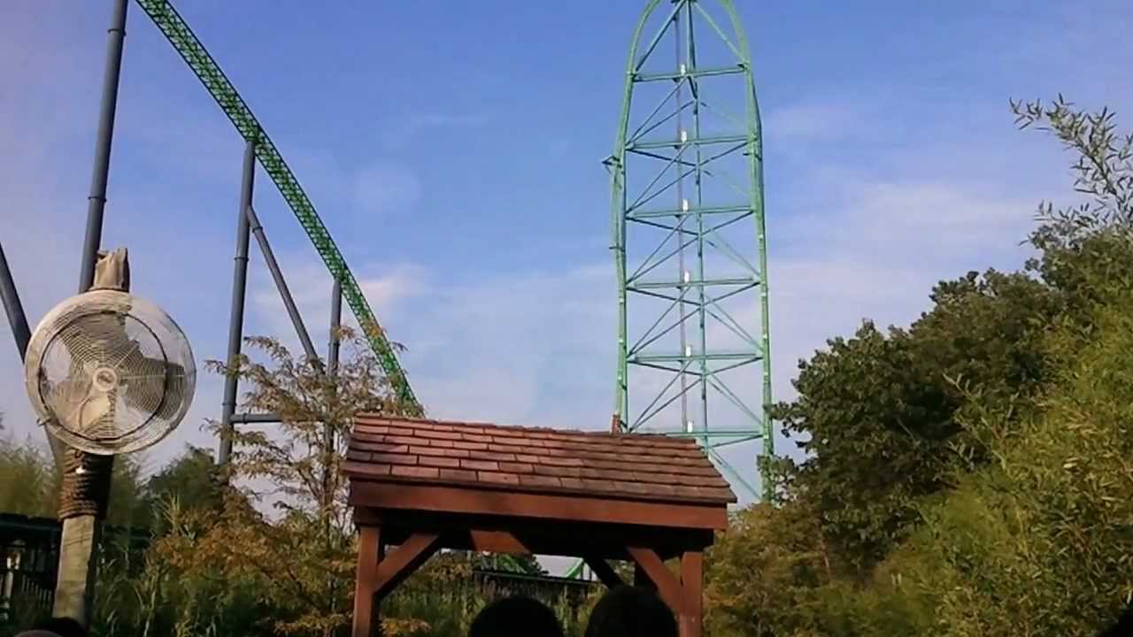 Kingda Ka While Waiting on Line - YouTube