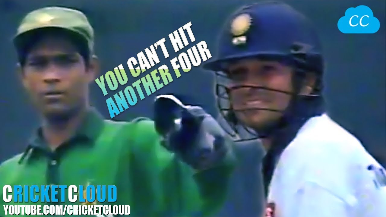 SACHIN in 90s AT HIS BEST | IND VS PAK 1998 !! - YouTube