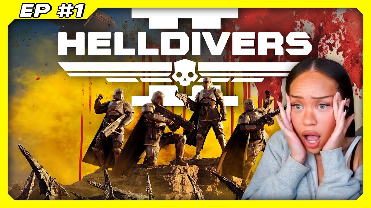 「HELLDIVERS 2」I GOT RECRUITED AS A HELLDIVER (Ep. 1) | BadGalShay ...