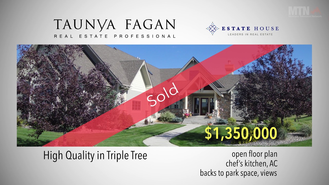 SOLD! 2020 Taunya Fagan Bozeman Luxury Homes in Triple Tree Ranch - YouTube