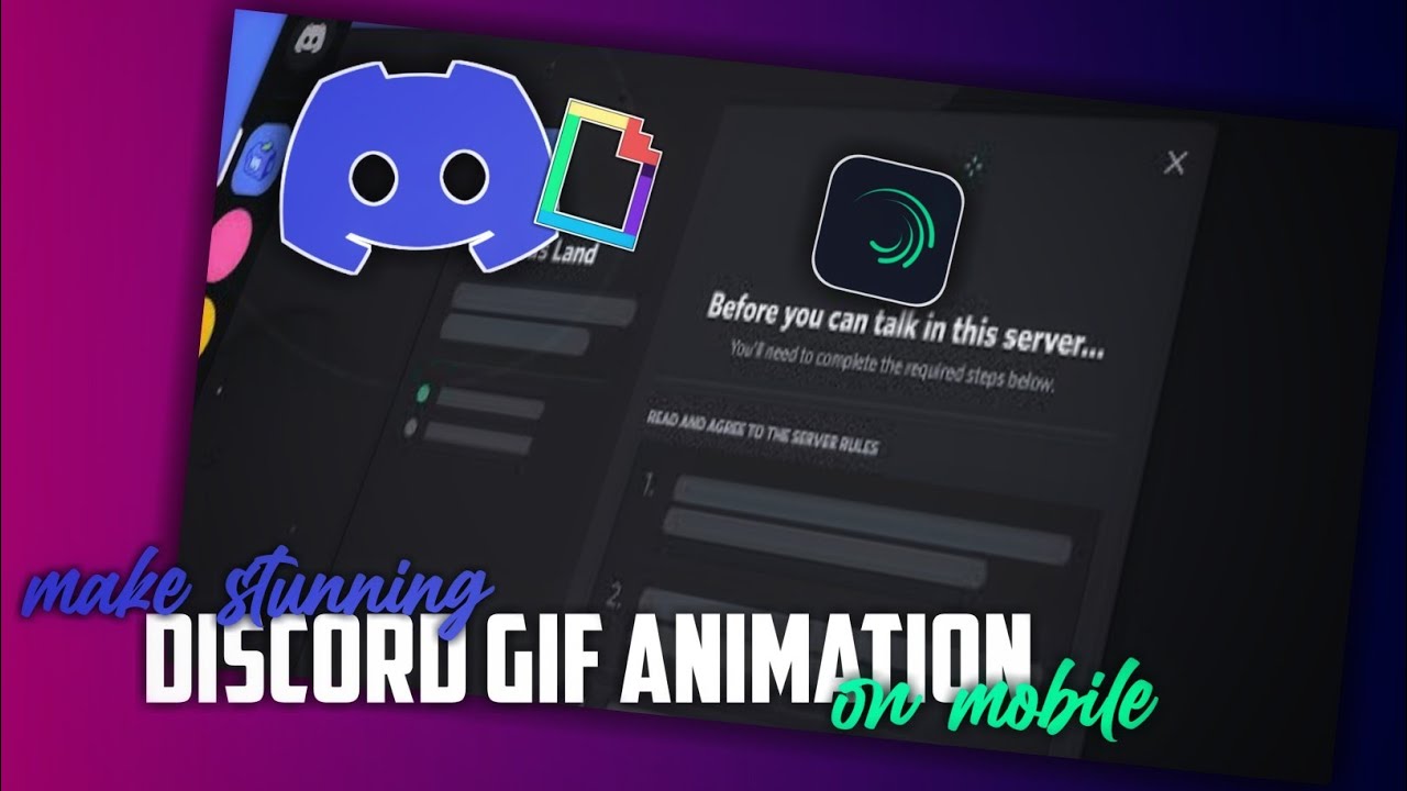 Create Stunning GIFs for Discord with @AlightMotion || Alight Motion ...