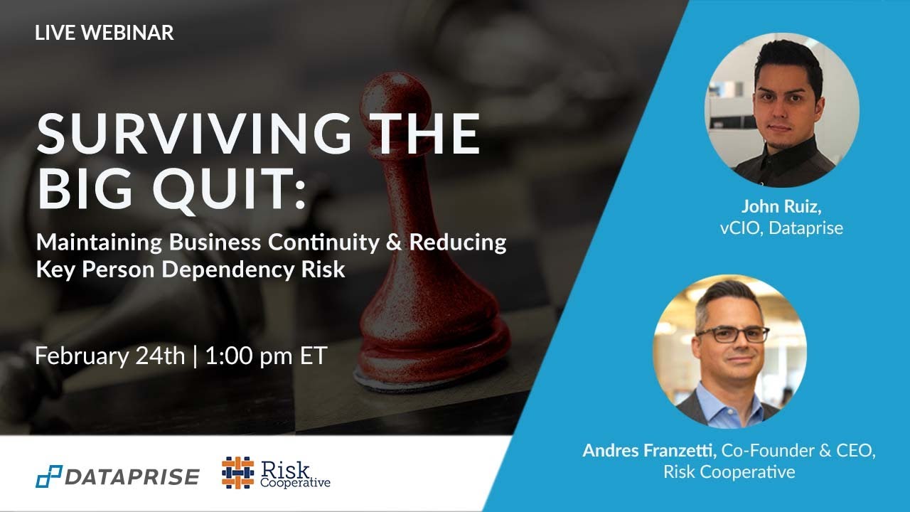 Maintaining Business Continuity & Reducing Key Person Dependency Risk ...