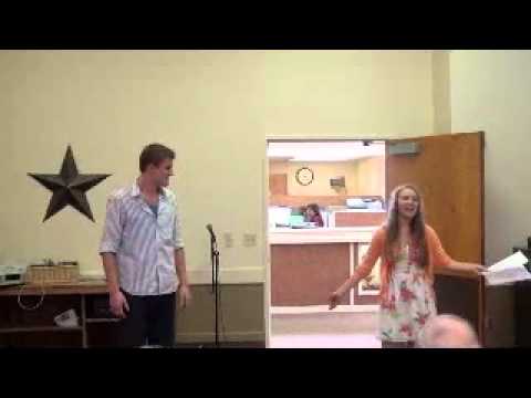 Mike Klinge and Tatum Ludlam sing The Lady is a Tramp - YouTube
