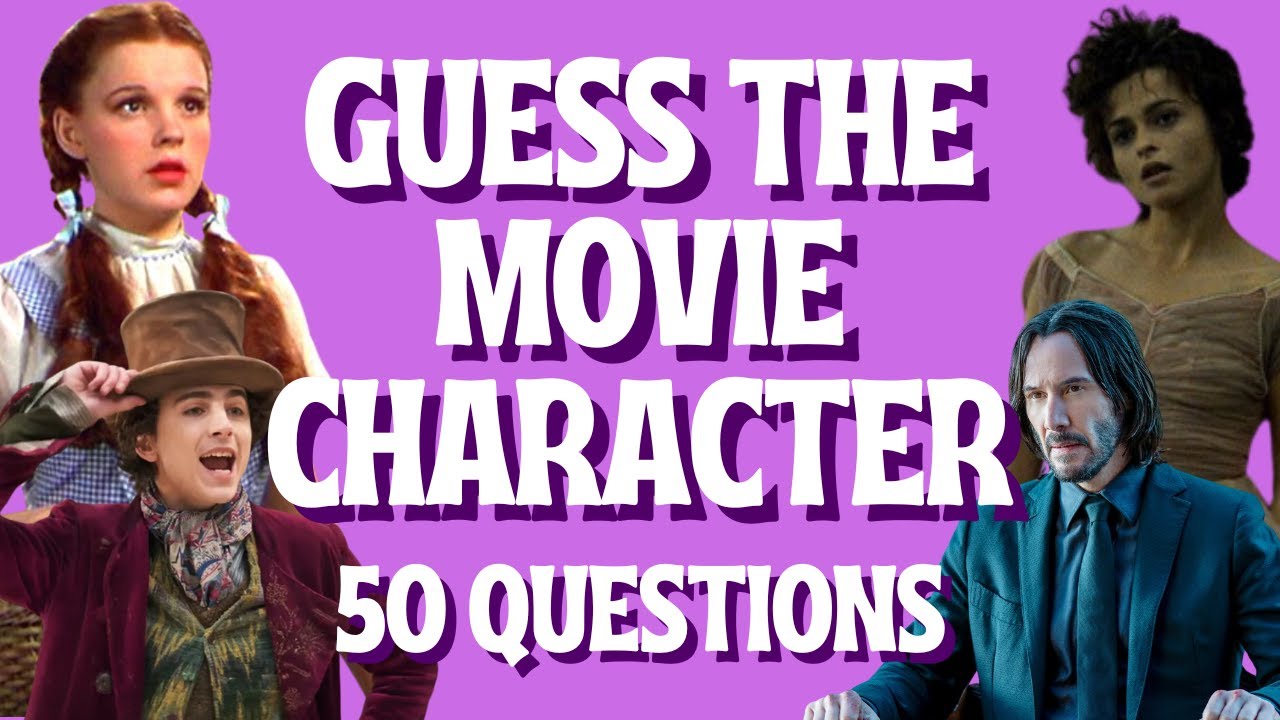 Guess the Movie Character From the Picture Quiz - Test your Film ...