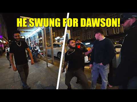 He Threatened to SHOOT Security, His Friend Swung for Dawson!
