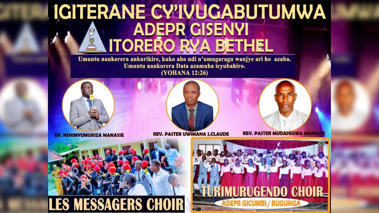 Turimurugendo choir ADEPR BYUMBA Live concert at ADEPR GISENYI ...