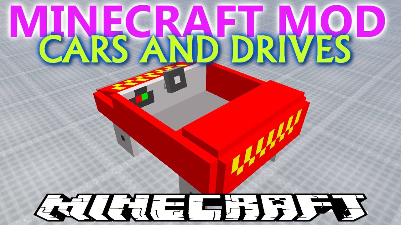 MINECRAFT MODS 1.7.10 - CARS AND DRIVES - SUPERCOCHES! - YouTube