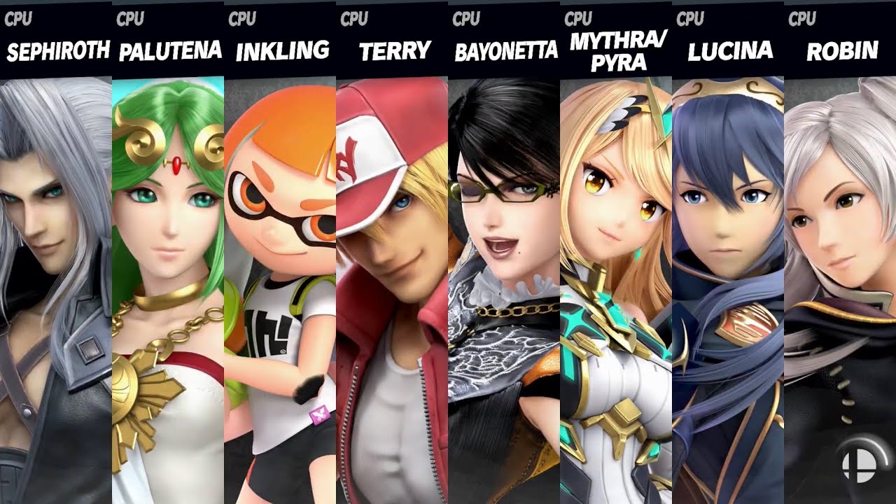 Super Smash Bros. Ultimate - Long Hair Battle - YouTube