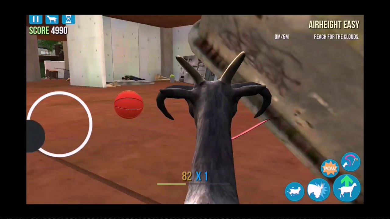 Goat simulator goat ville - YouTube