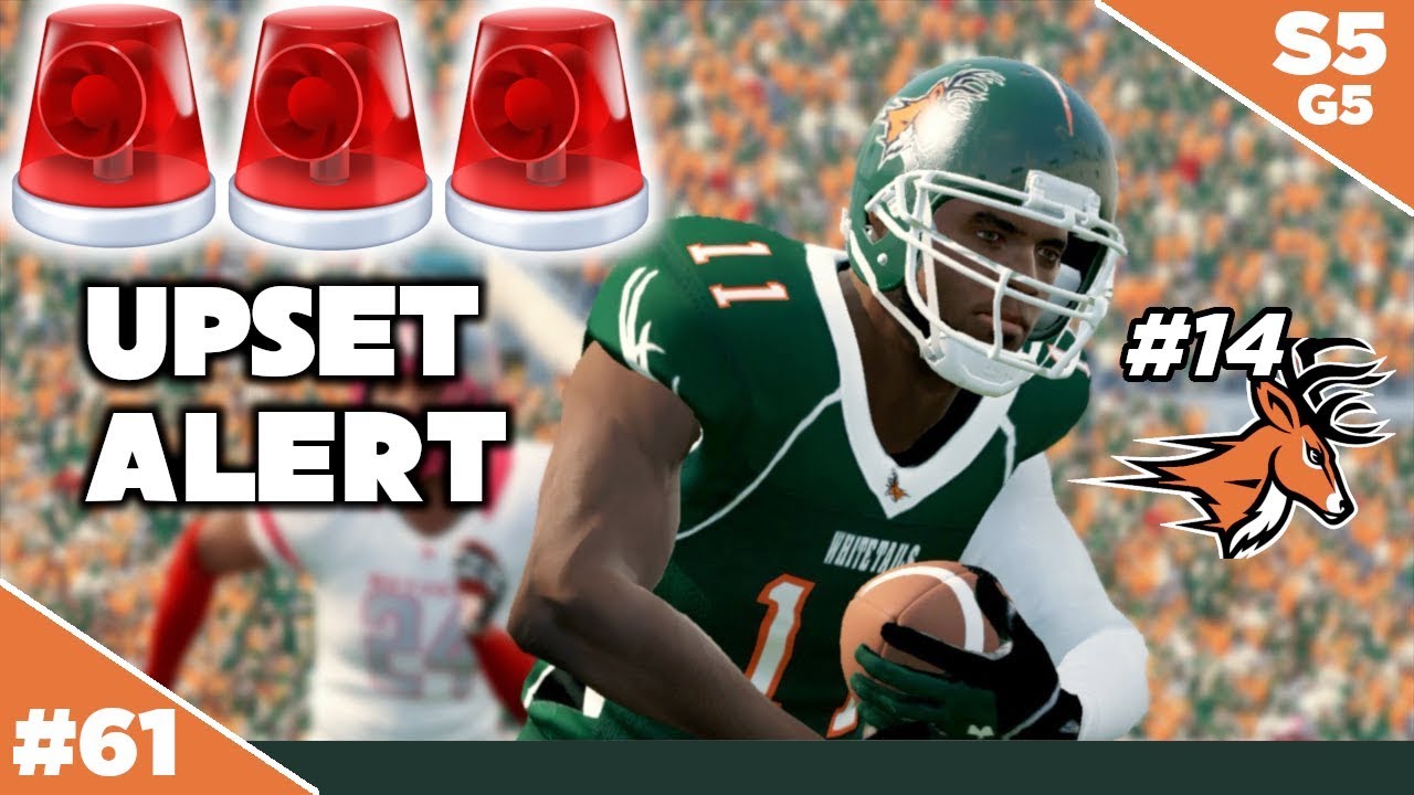 UPSET ALERT vs Unexpected Opponent! - Whitetails | NCAA Football 14 ...