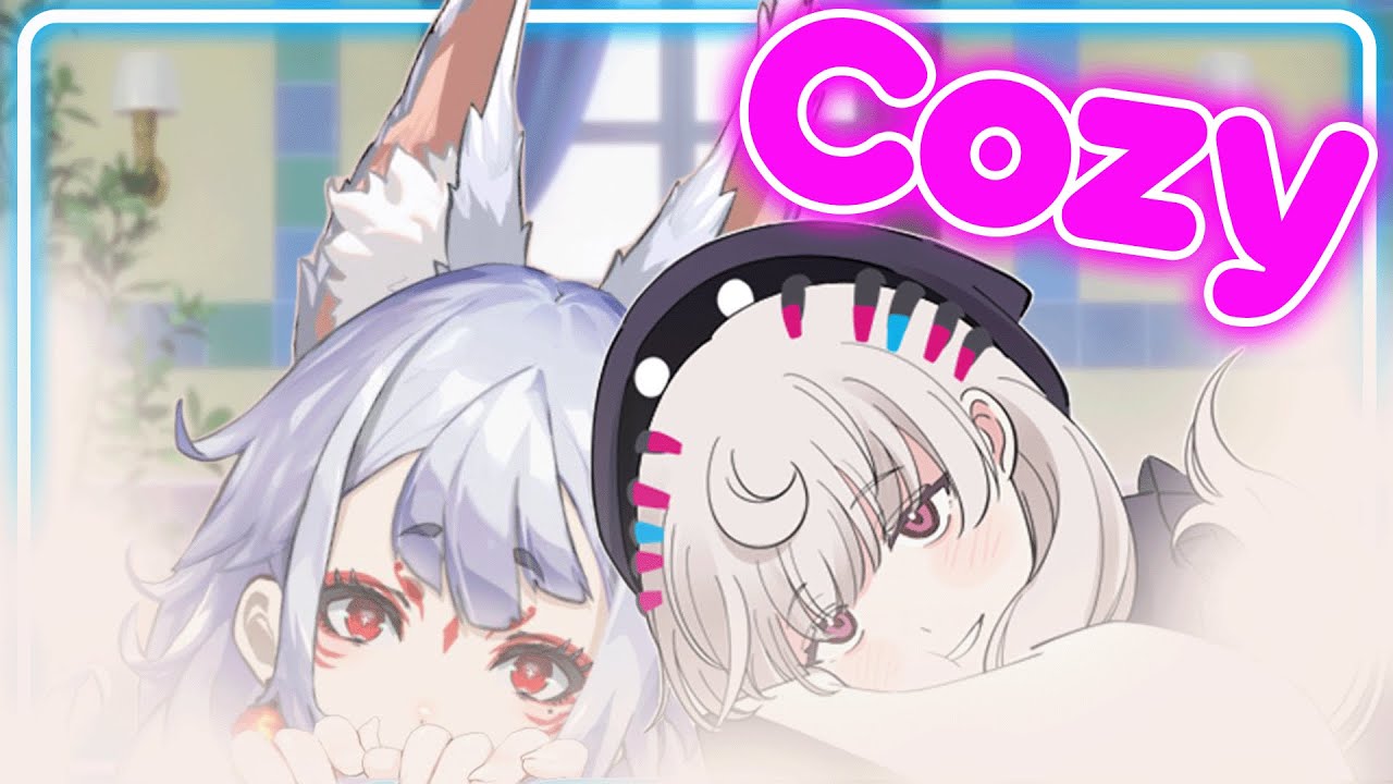 Nina and Reimu sleep in the bathroom in Japan - Nijisanji EN Clips ...