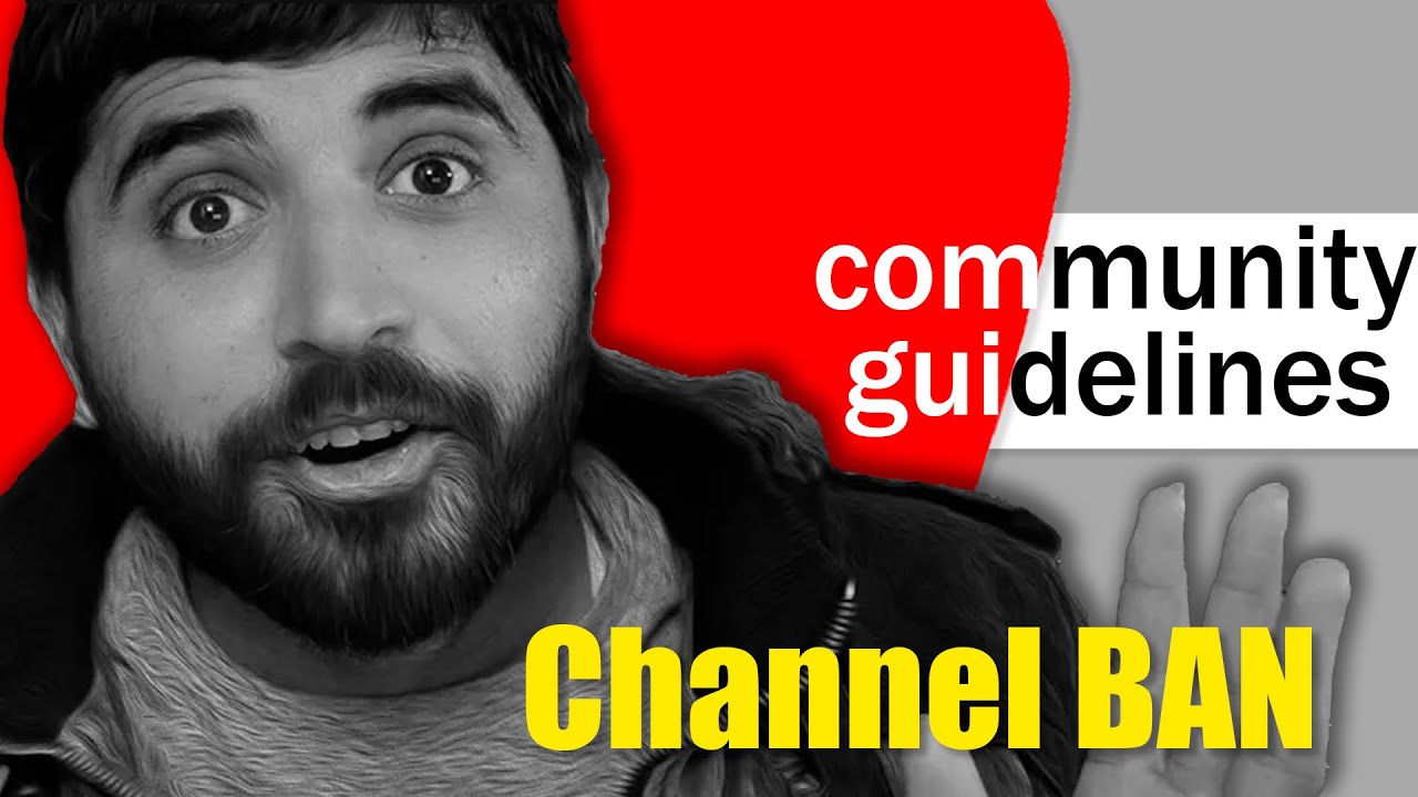 CHANNEL BAN 🚫 Community Guidelines Violation - YouTube
