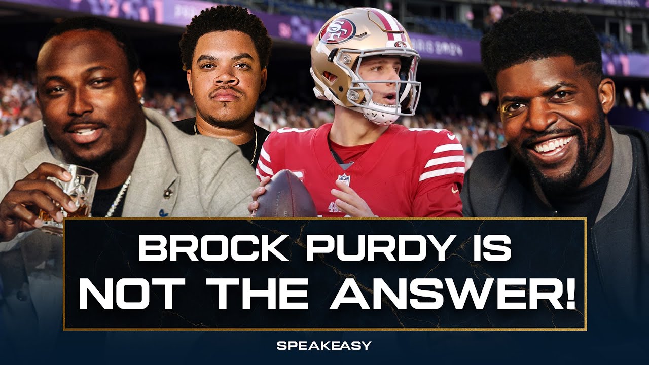 "Brock Purdy IS NOT THE ANSWER!" LeSean McCoy SOUNDS OFF after Purdy's ...